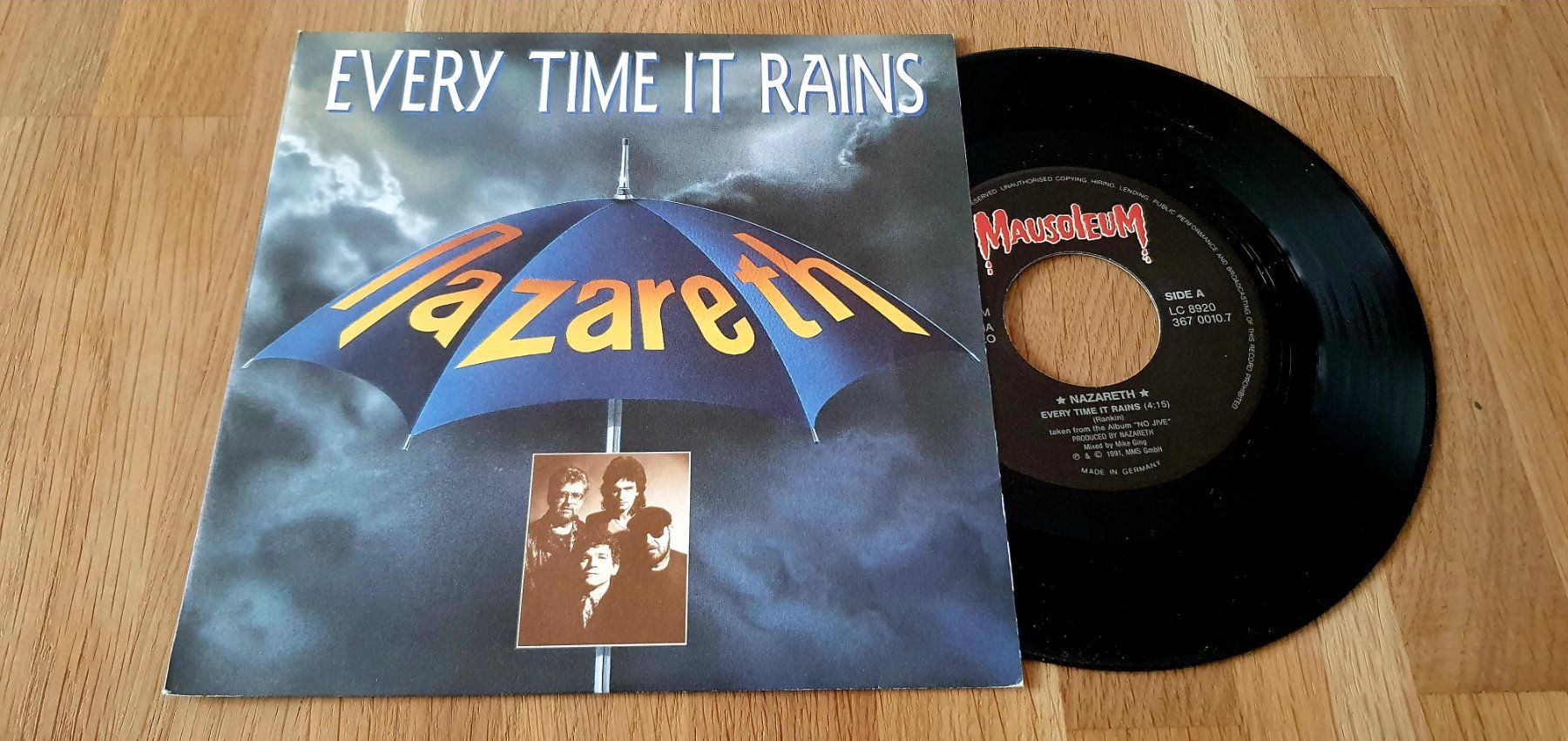 NAZARETH, Every Time it rains, Single, NEUWERTIG! (Neu (gemäss ...