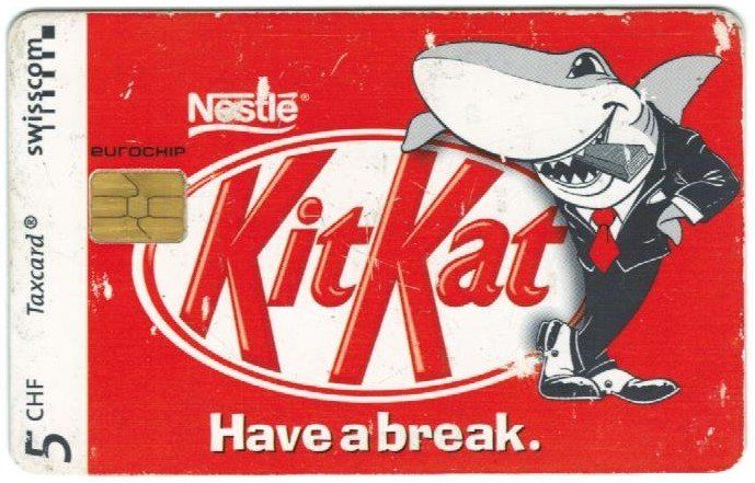 Taxcard Chip-1832 Nestlé KitKat Haifisch | Kaufen auf Ricardo