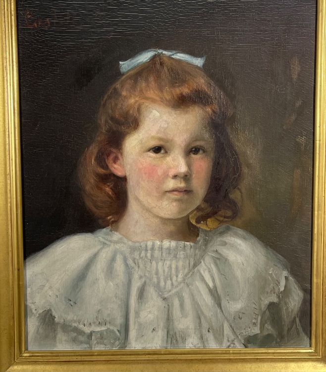 Antike Potrait Gemälde von einer Dame unleserlich Signiert (Gebraucht) in Root für CHF 275 – mit ...