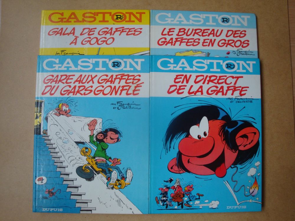 lot de 4 Albums de Gaston Lagaffe | Kaufen auf Ricardo