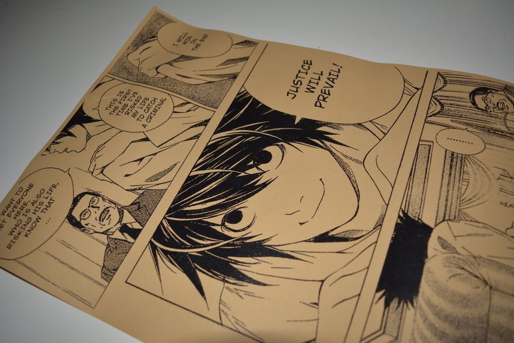 Manga Poster Bild NEU retro Comic Komik | Kaufen auf Ricardo