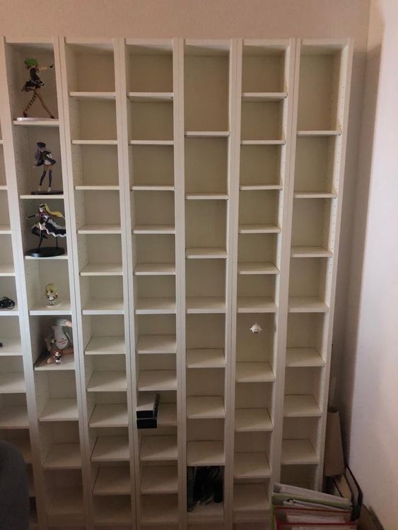 8 Stück IKEA Billy-Regale für CD, DVD, Videospiele etc. (Gebraucht) in ...
