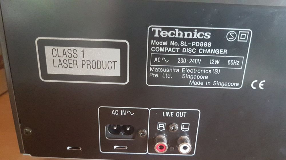 TECHNICS compact 5 disc changer SL-PD888 (Gebraucht) in Villiers für ...