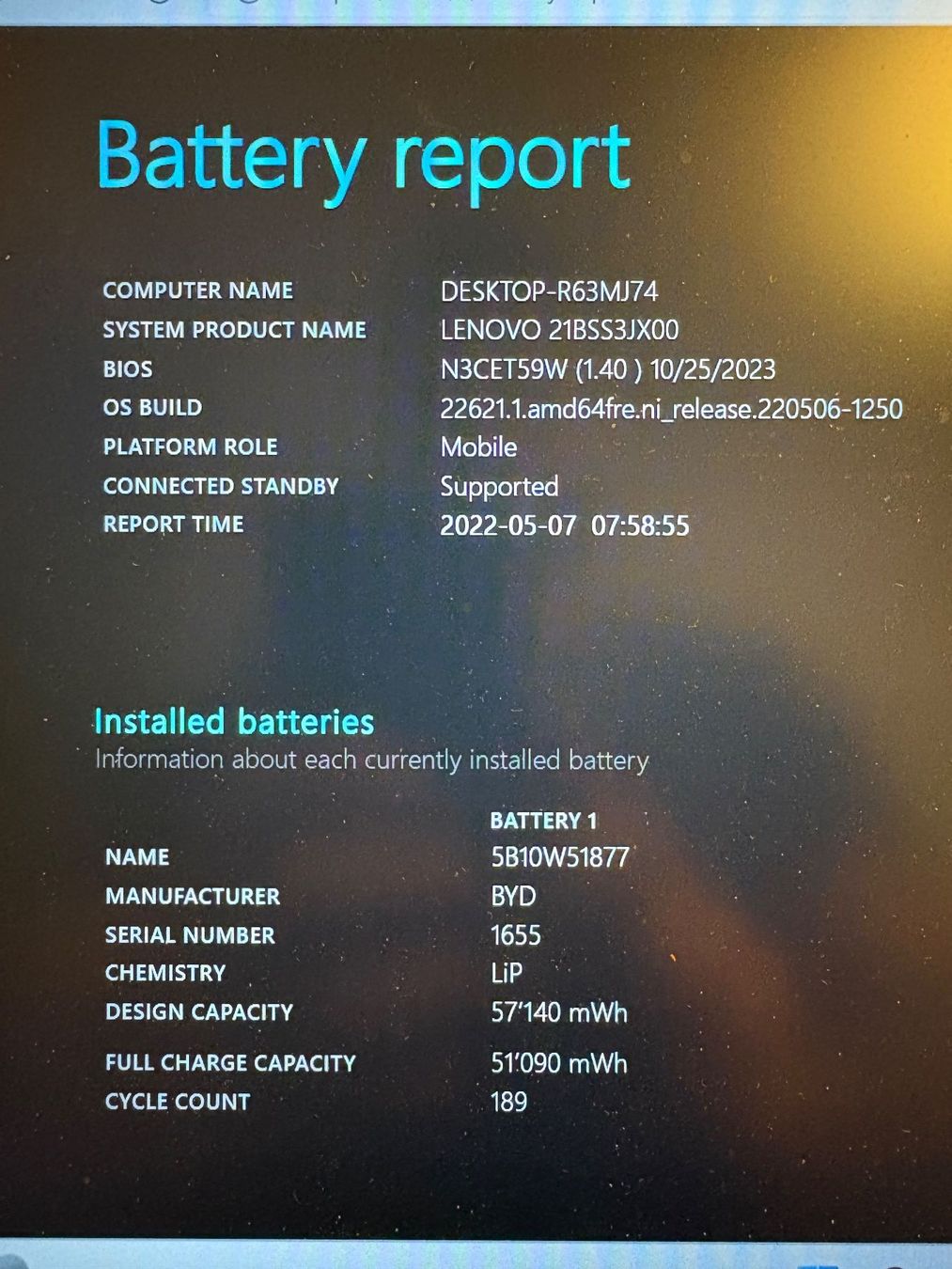 ThinkPad T14s Gen3/ 32 vPro i7 12th vPro/ 512/ W11/ CH Gerät (Gebraucht ...