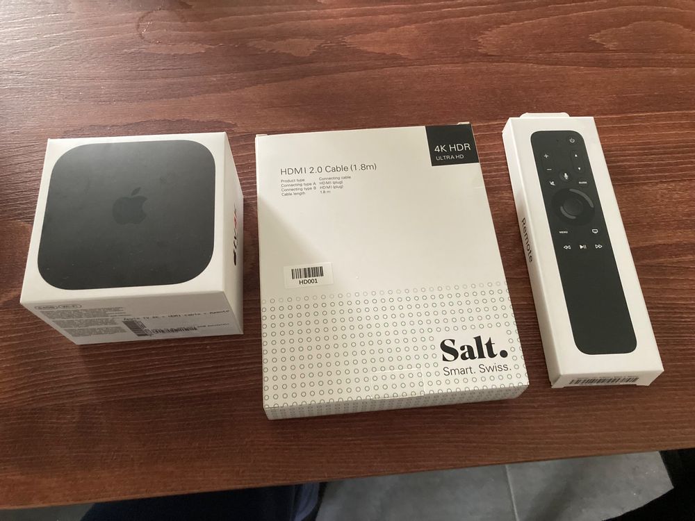 Apple tv box 4k neuste generation (Neu und originalverpackt) in Lachen ...
