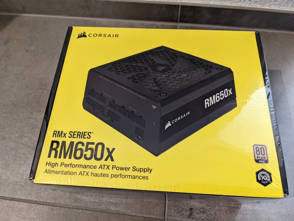 CORSAIR RMx Series RM650x (2021), 650 W (Neu und originalverpackt) in ...
