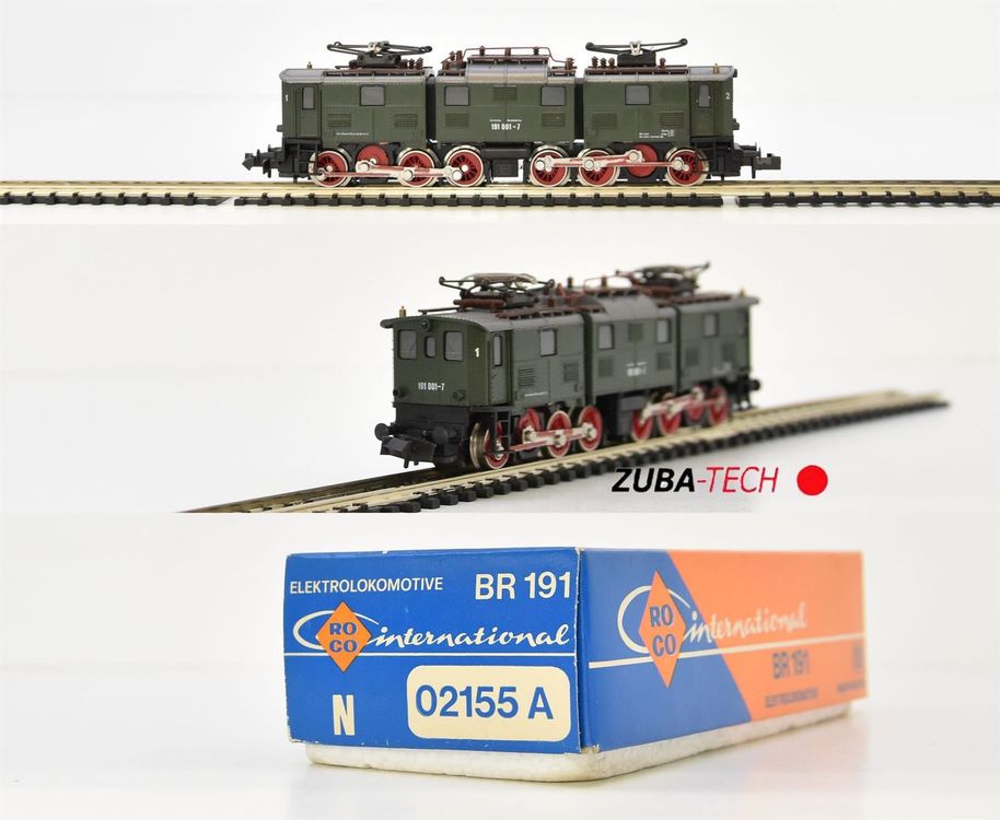 Roco 02155A E-Lok BR 191 DB Spur N GS OV (Gebraucht) in St. Gallen für CHF 80.5 – mit Lieferung ...
