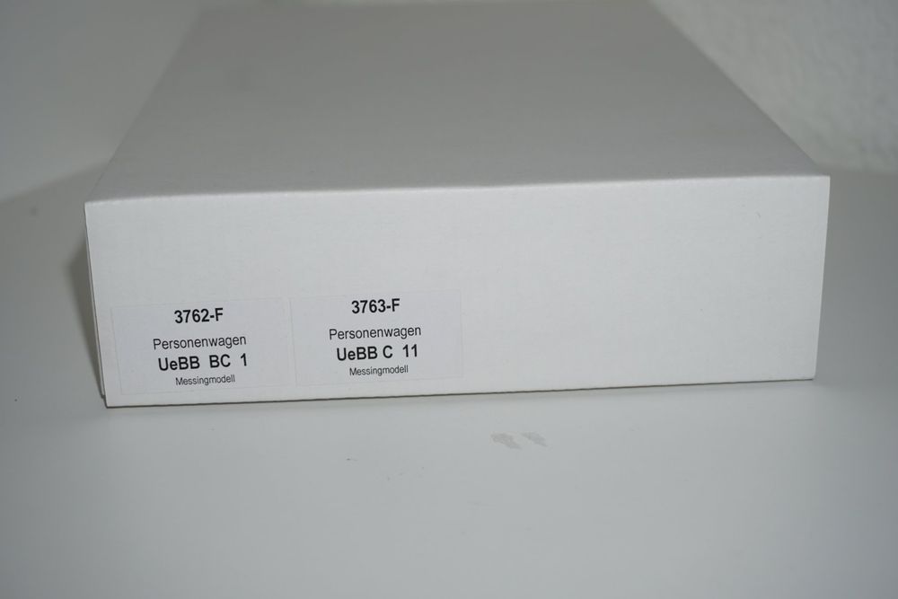 Born - UeBB BC 1 + C 11Personenwagen Set Kleinserie H0/DC (Gebraucht ...