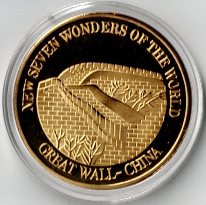 Great Wall-China_New Seven Wonders of the World_Goldig | Kaufen auf Ricardo