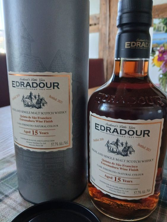 Edradour 15 Years Quinta, Single Malt Scotch Whisky (Neu (gemäss ...