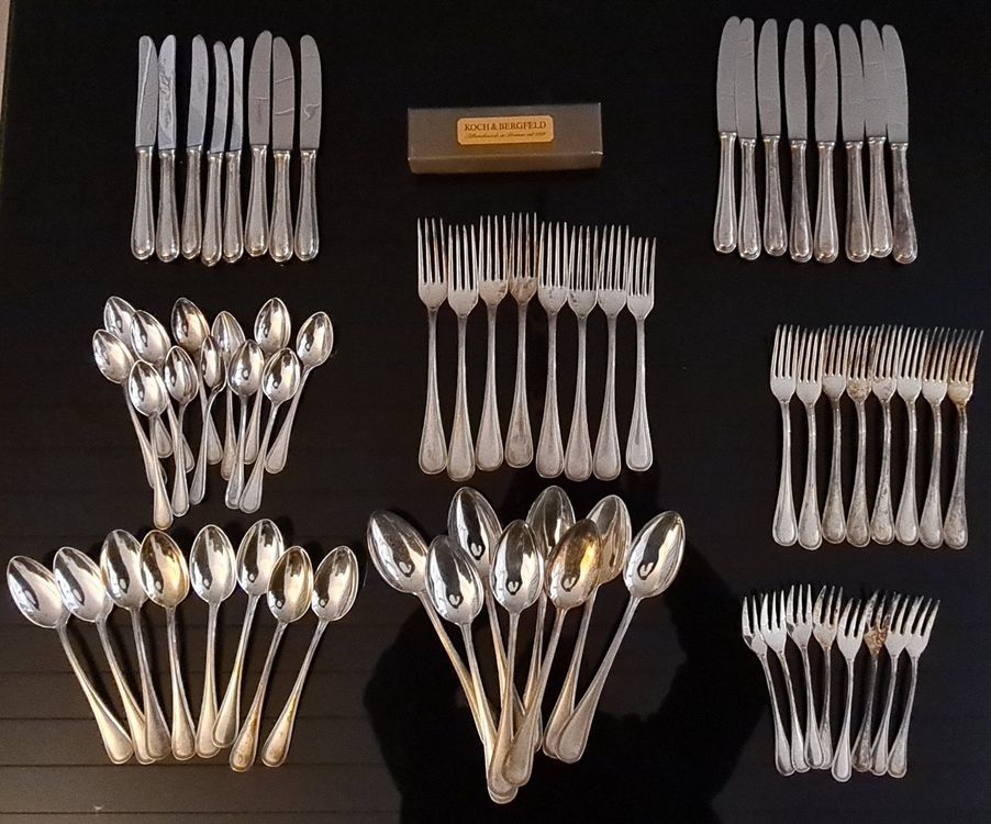 KOCH & BERGFELD Besteckset versilbert 90 (Gebraucht) in Winterthur für CHF 85 – mit Lieferung ...