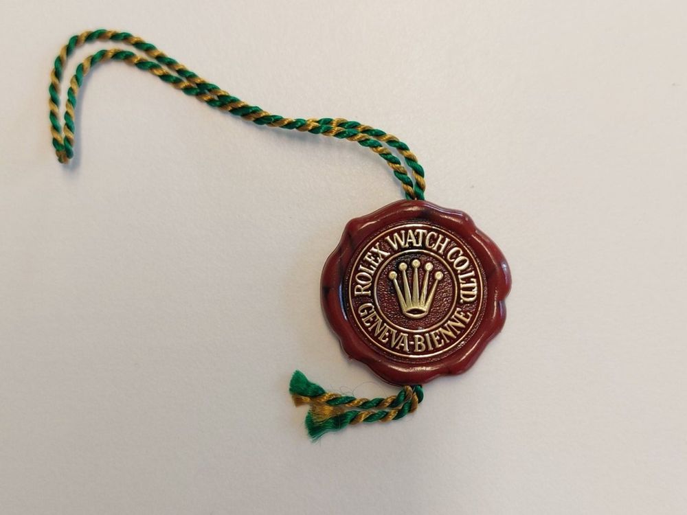 Rolex Red Seal / Roter Rolex Tag / 1970er1980er - 1 Stk/Pcs (Neu ...