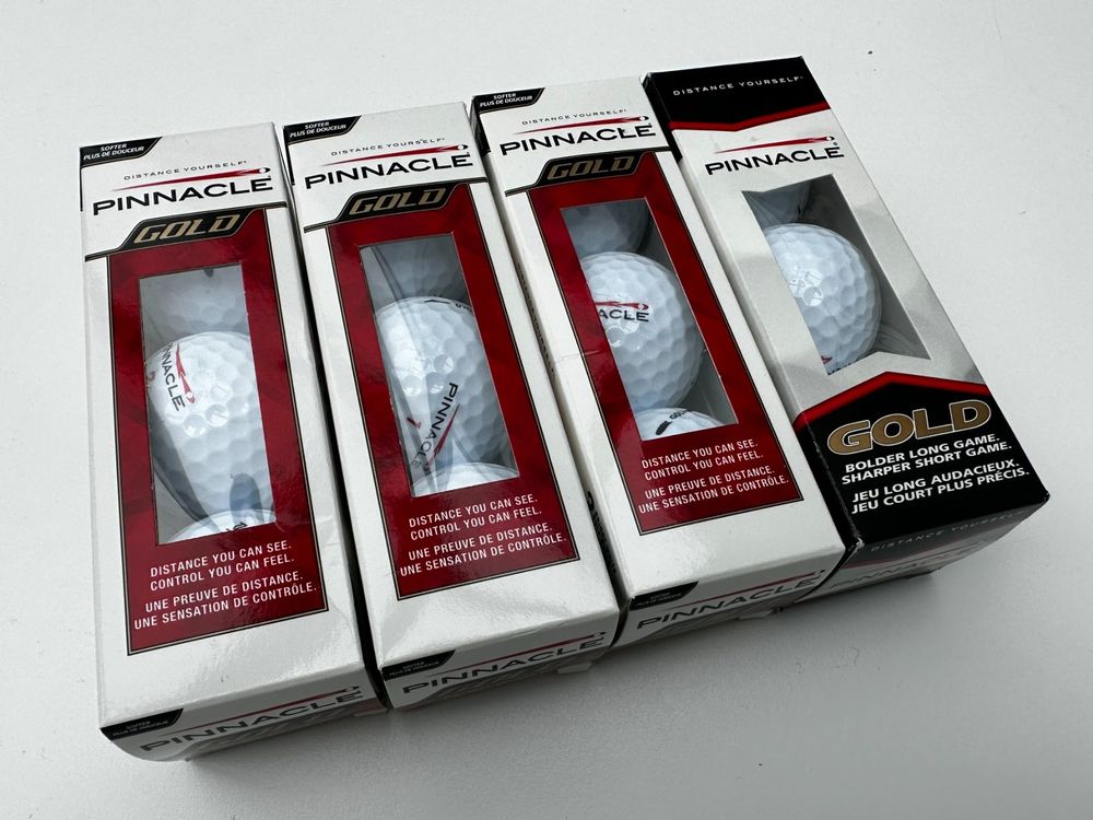 Pinnacle-Gold Golf-Ball, 12 Stk. Fabrikneu (Neu und originalverpackt ...