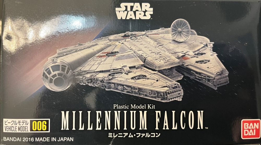 Millennium Falcon Bandai Mini-kit 006 1:350 (Neu und originalverpackt ...