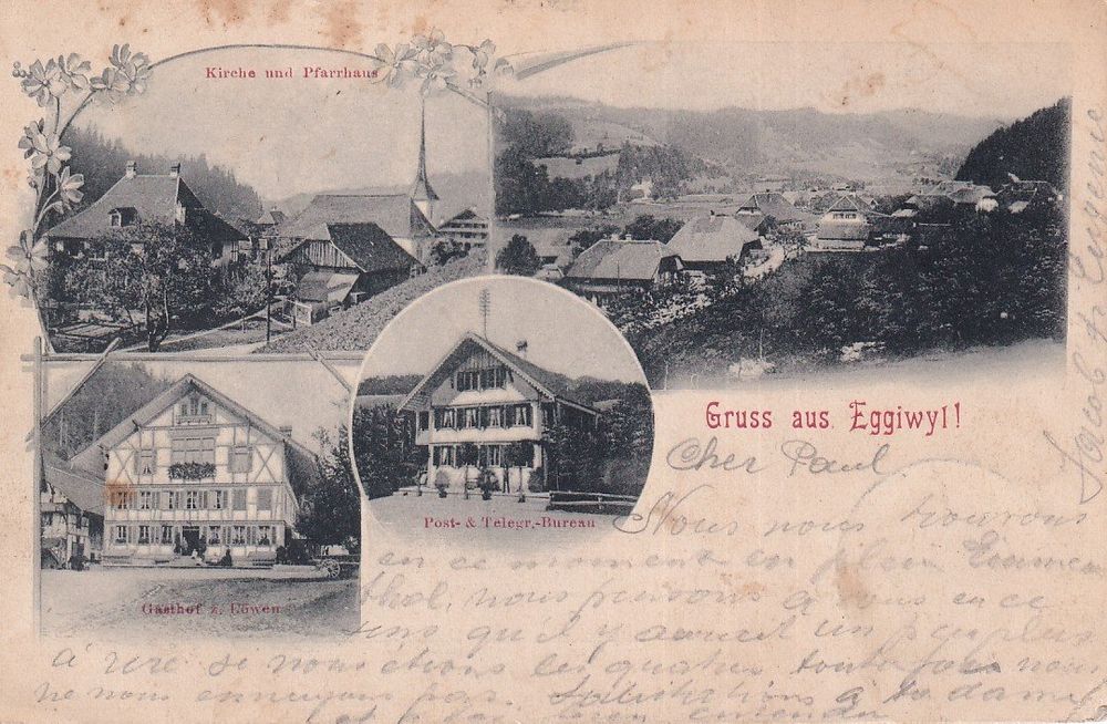 Eggiwil BE - GRUSS aus EGGIWYL um 1903 | Kaufen auf Ricardo