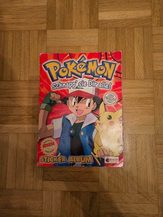 1. Pokemon Stickeralbum von 1999 (Gebraucht) in Basel für CHF 80 – mit ...