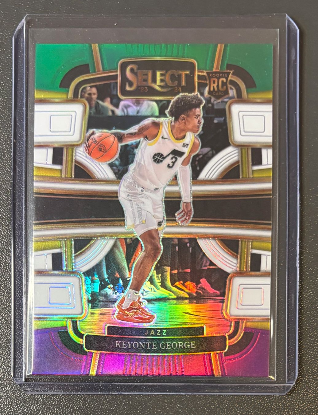 NBA Keyonte George 2023 Select Green Purple Rookie Parallel (Neu ...