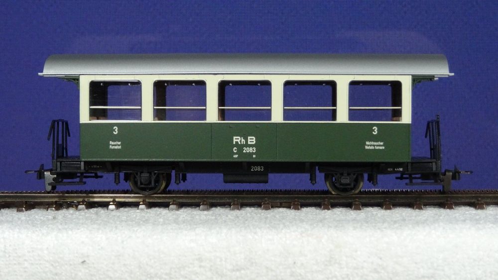 Bemo 3238 113, RhB C 2083, Zweiachser - Personenwagen, NEU (Neu und originalverpackt) in Kloten ...