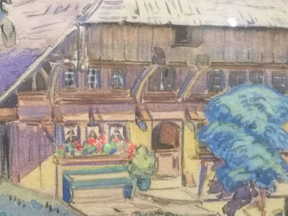 M. BAUER AQUARELLE SIGNÉE (Gebraucht) in Genève für CHF 28 – mit ...