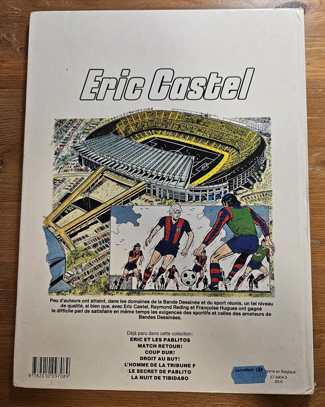 Eric Castel N 3 (T.B.E.) Coup dur ! (D'occasion) à Prévonloup pour CHF ...