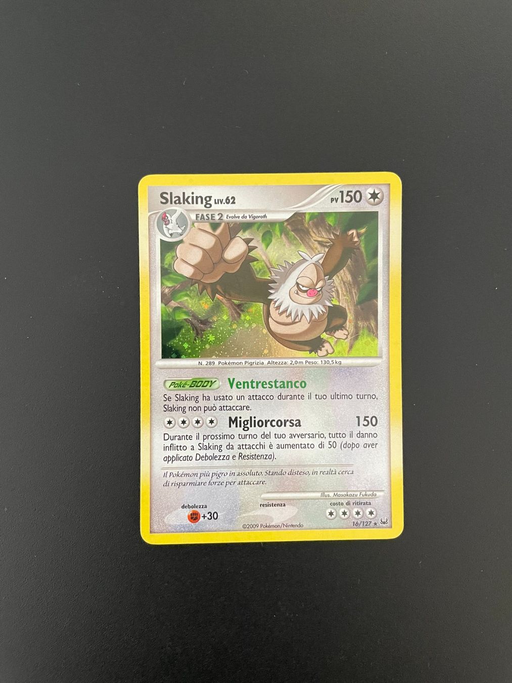 Pokémon Platinum Slaking Lv. 62 Holo 16/127 (Gebraucht) in Zürich für ...