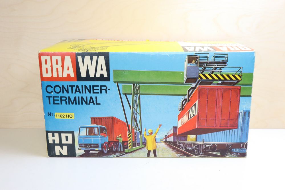 BRAWA Containerkran Terminal 1162 H0 - Rarität (Gebraucht) in ...