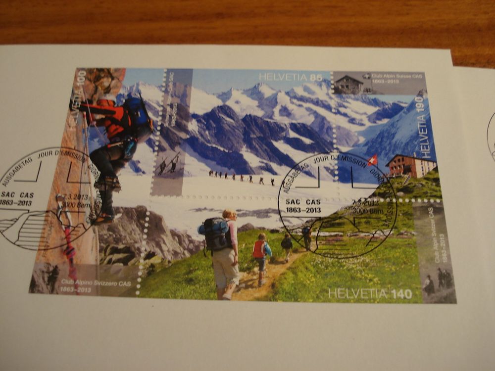 5 verschiedene FDC Blocks schweiz, Modern (Gebraucht) in Niederwil AG ...