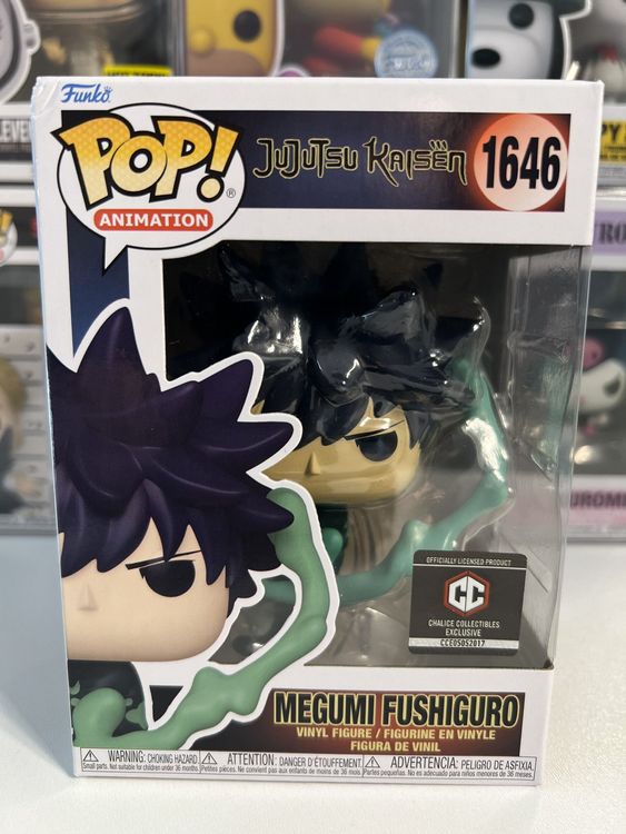 Funko POP! Jujutsu Kaisen Megumi Fushiguro (Graffiti Battle) (Neu und ...
