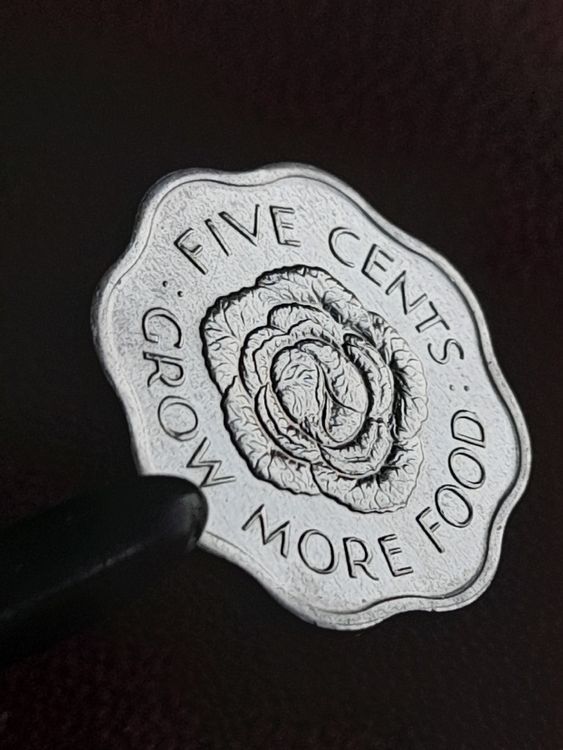 5 Cent 1975 Seychellen Fao Gedenkmünze "Sammelstück" (Gebraucht) in ...