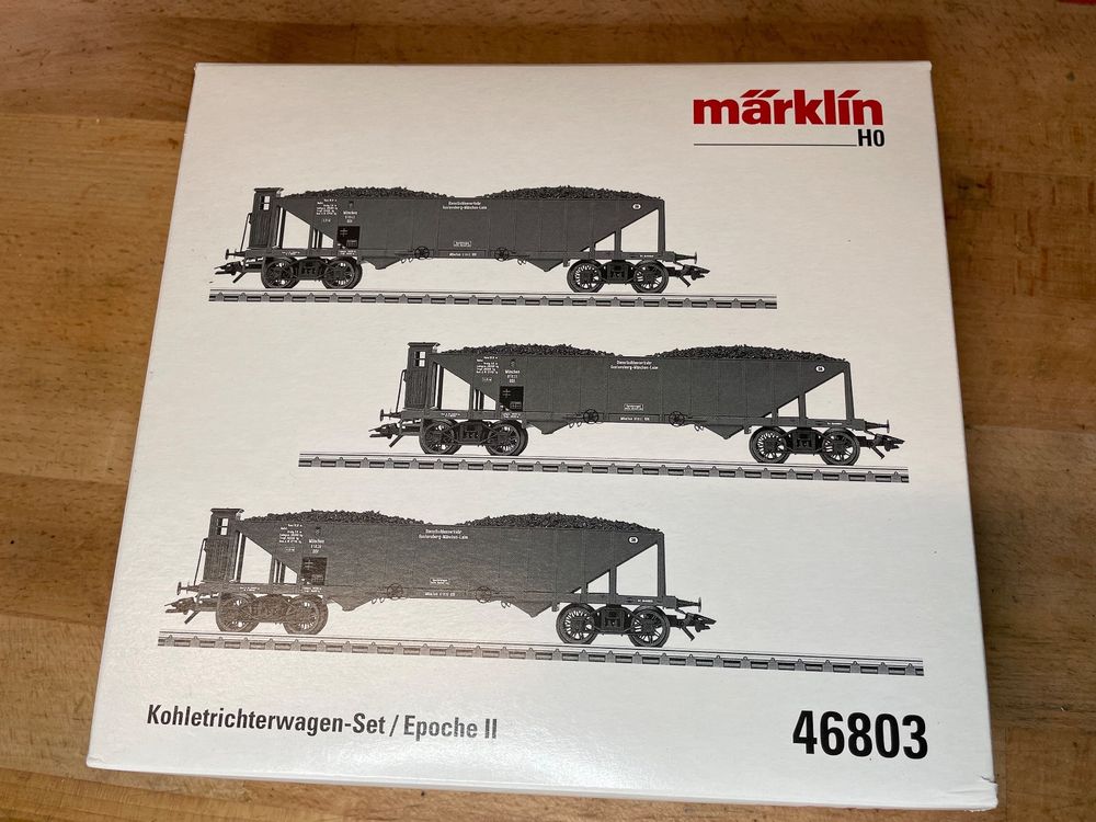 Märklin 46803 Kohletrichterwagen-Set 3 St | Kaufen auf Ricardo