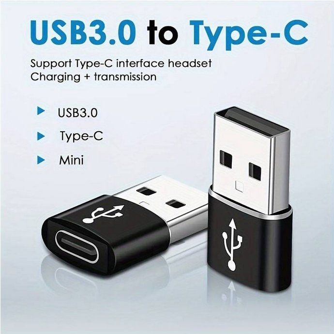 USB-C-Buchse Auf USB-A-Stecker-Adapter, Typ-C-auf-USB-A (Neu und originalverpackt) in Adlikon b ...