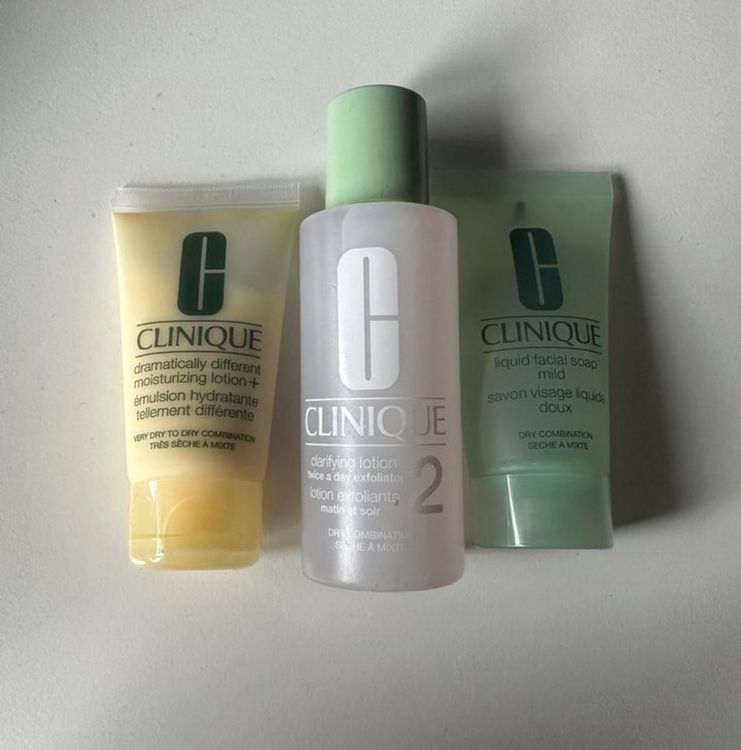 Clinique Set 3 Steps Dry Skin, CL 2 60ml, DDML 30ml,Soap Neu (Neu und ...