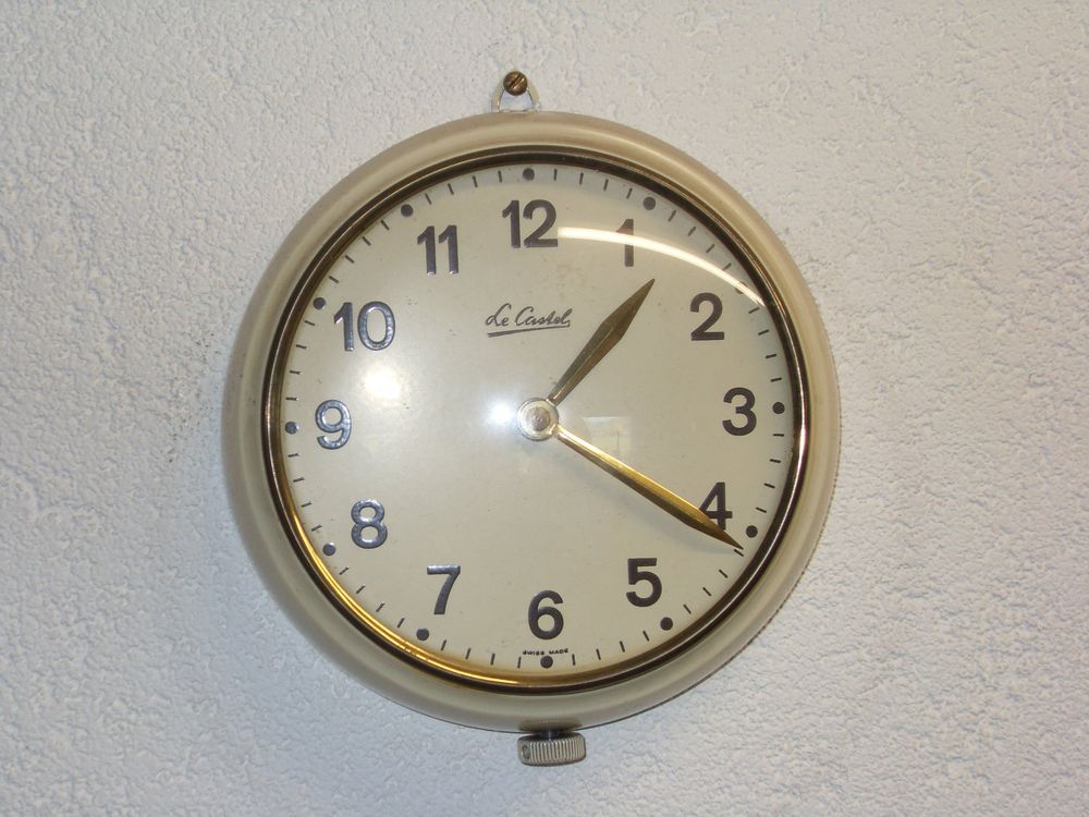 Fabelhafte Retro Wanduhr 50er Bilder