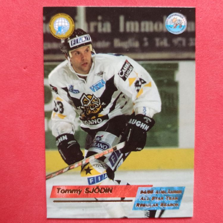 Tommy Sjödin - HC LUHANO- SPECIAL CARD - 1994/95 (Gebraucht) in Dübendorf für CHF 5 – mit ...