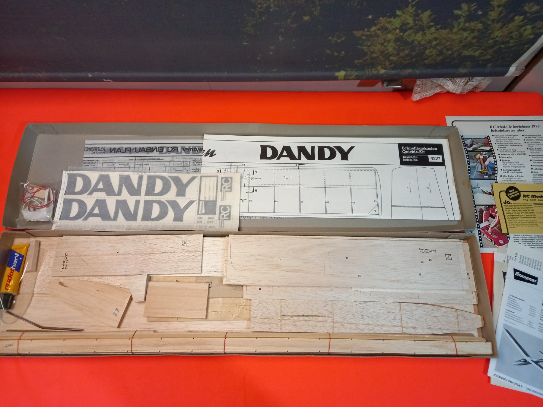 Original Baukasten Dandy von Graupner rarität (Neu und originalverpackt ...