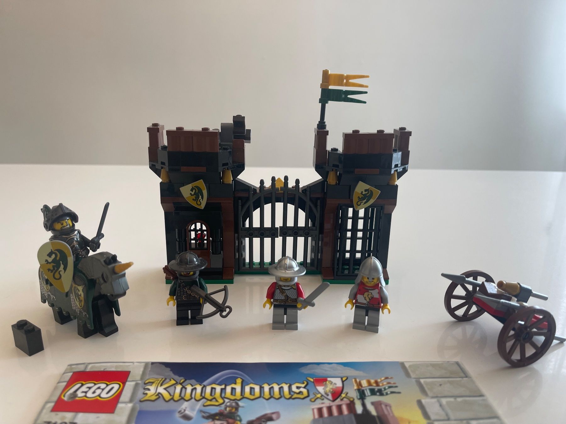 LEGO Kingdoms 7187 Escape from the Dragon's Prison - SELTEN (Gebraucht ...