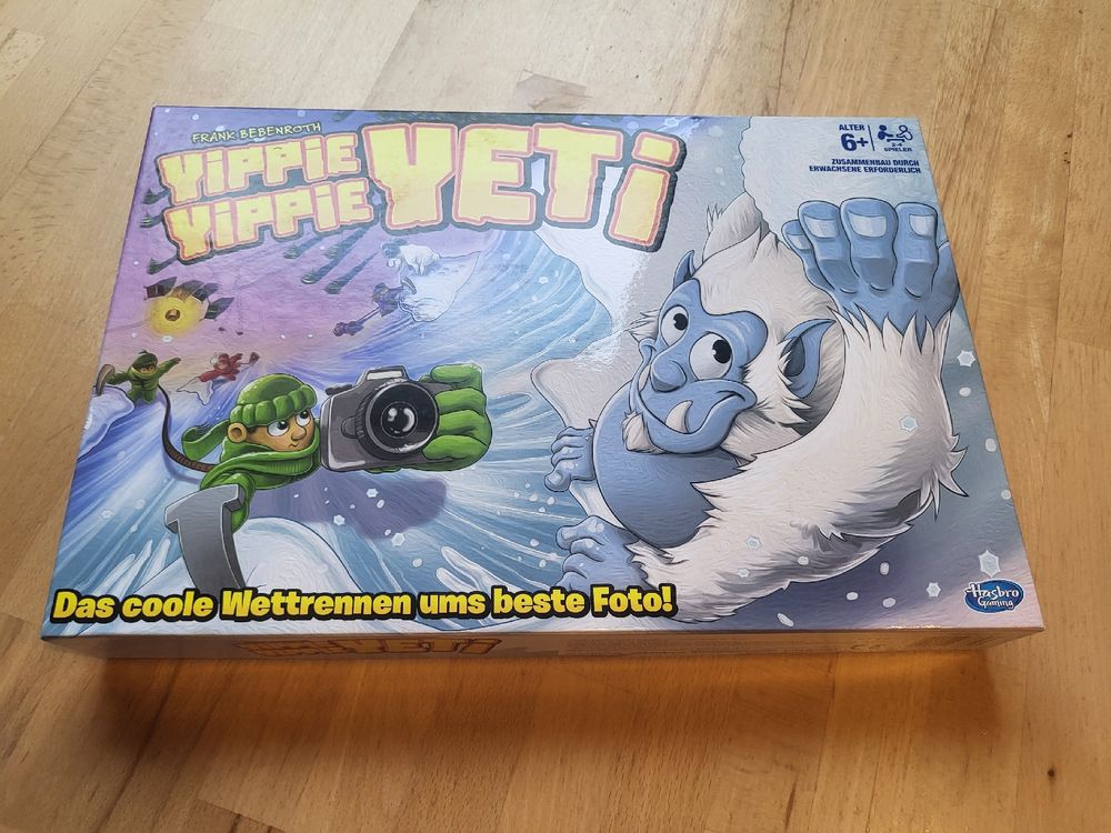 Yippie Yippie Yeti Brettspiel Hasbro (Gebraucht) in Ettiswil für CHF 7 ...