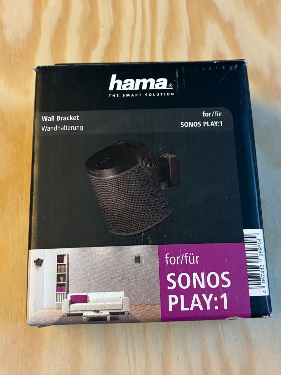 Wandhalterung Sonos Play:1, Schwarz (Neu (gemäss Beschreibung)) in ...