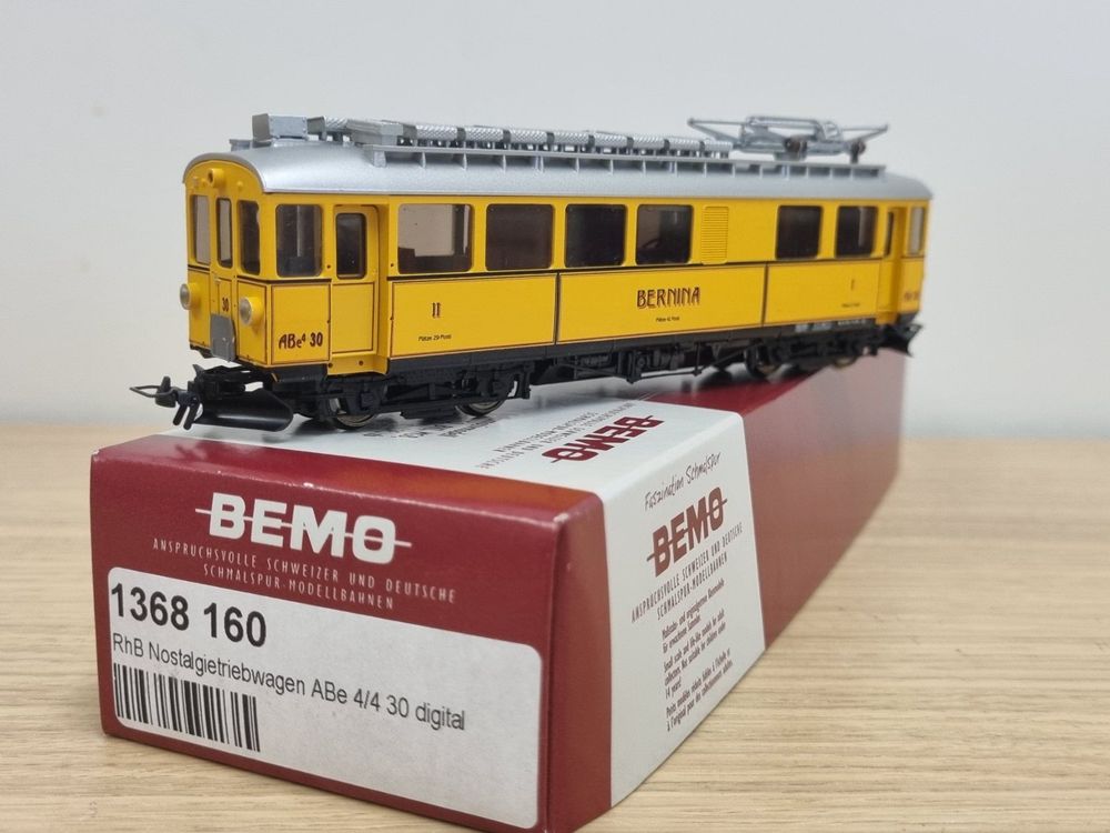 Bemo 1368 160 RhB Nostalgietriebwagen ABe 30 digital (Gebraucht) in ...