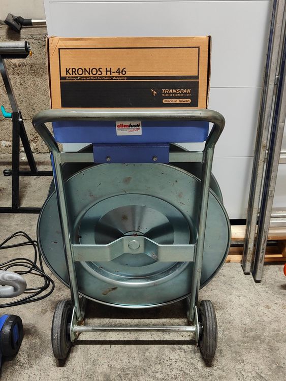 Handumreifungsgerät Kronos H-46B sehr stark 400 kg. + Wagen | Kaufen auf Ricardo