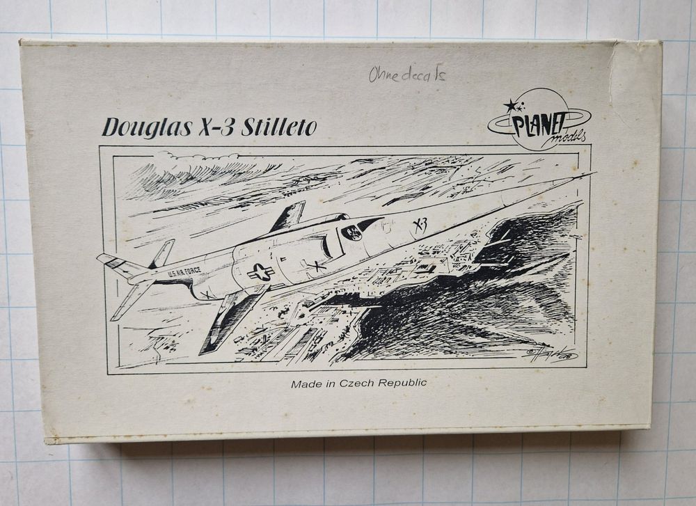 Planet Models Douglas X-3 Stilleto 1:72 Resin (Defekt) in Liestal für ...