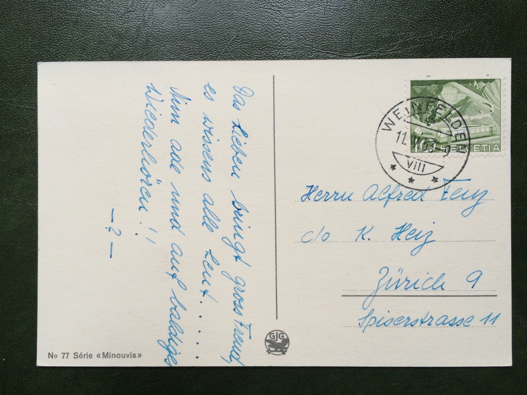 Minouvis Nr. 77 / AK Humor Comics Künstler (Gebraucht) in Küssnacht am ...