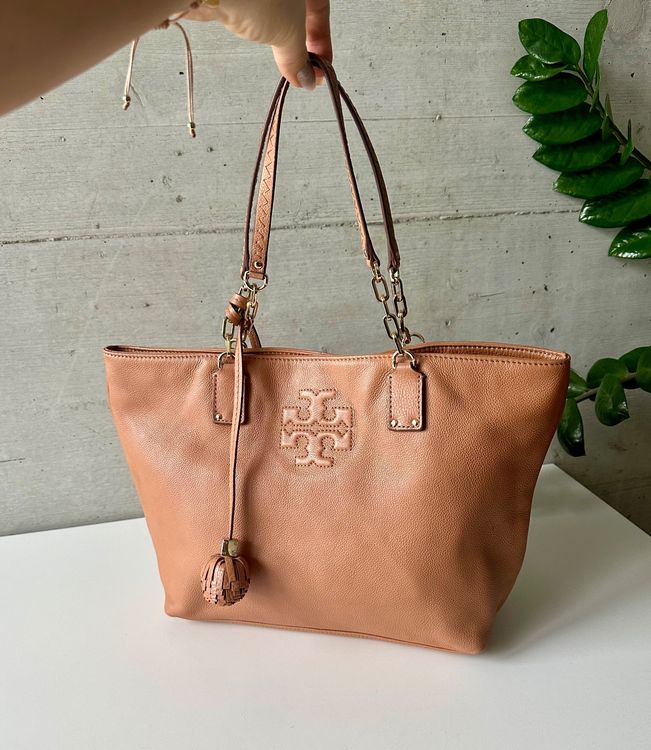 Ab CHF 1!! Original TORY BURCH Shopper Leder butterweich | Kaufen auf ...
