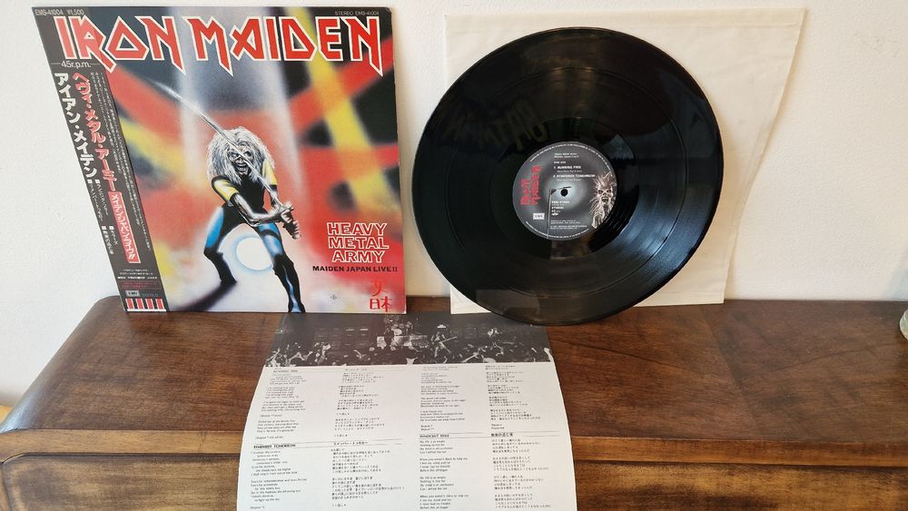 iron maiden vinyl LP 12" heavy metal army japan (Neu (gemäss ...
