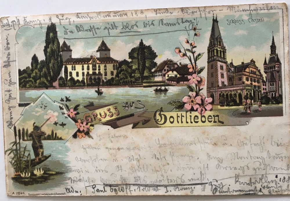 Gruss aus Gottlieben, Litho, 1900 | Kaufen auf Ricardo