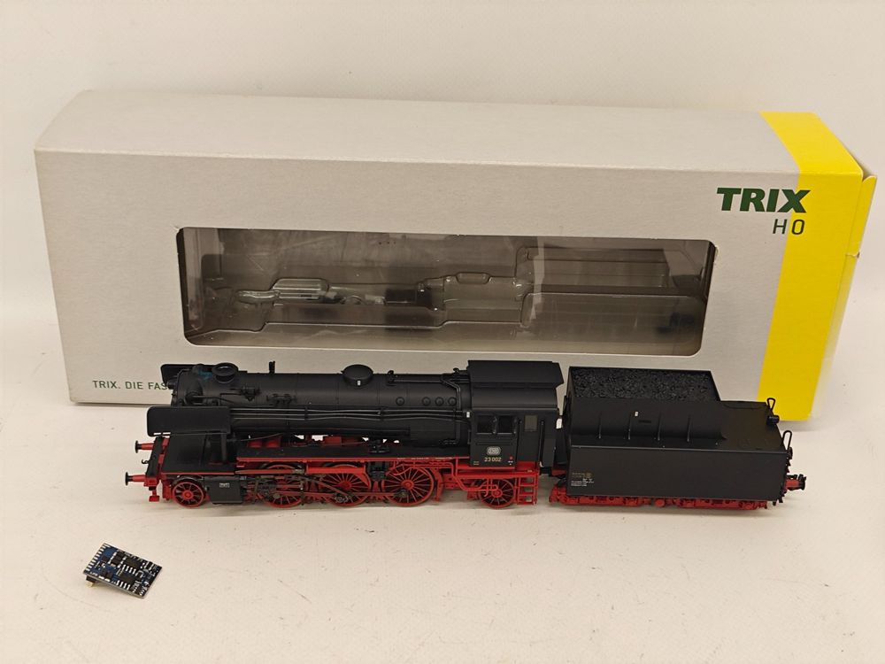 N108 Lokomotive Eisenbahn Trix 22231 BR 23 DB mit Chip (Gebraucht) in ...