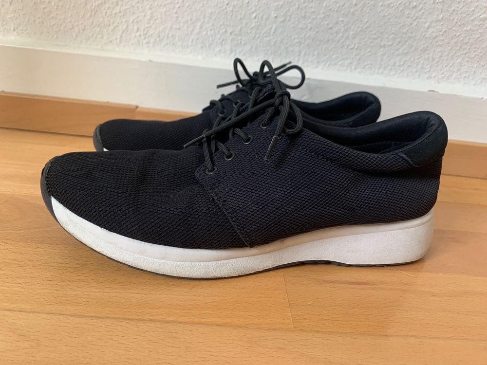 Sneaker Damen Schwarz Stoff