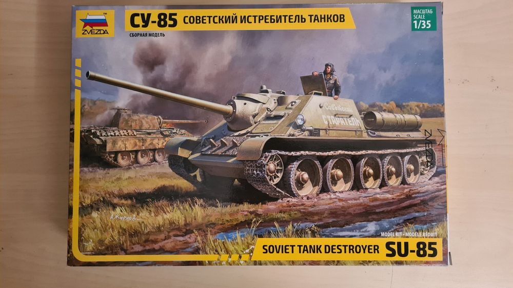 1:35 SU-85 - Zvezda 3690 (Neu und originalverpackt) in Bassersdorf für CHF 29 – mit Lieferung ...
