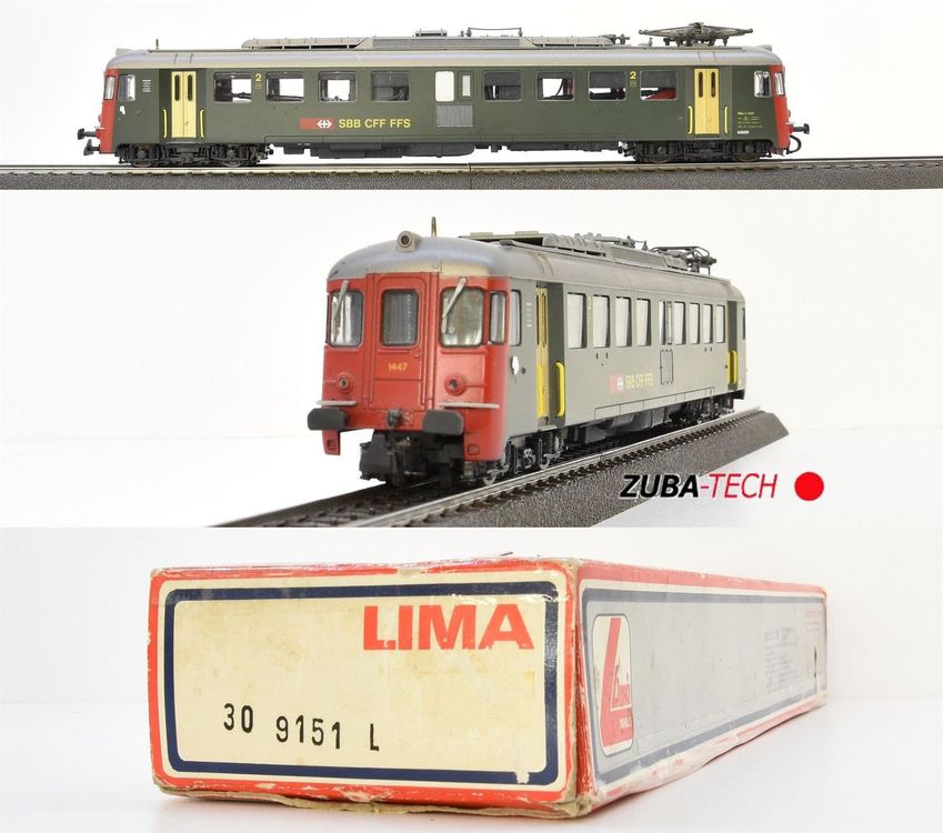 Lima Triebwagen RBe 4/4 SBB H0 GS Analog (Gebraucht) in St. Gallen für CHF 53 – mit Lieferung ...