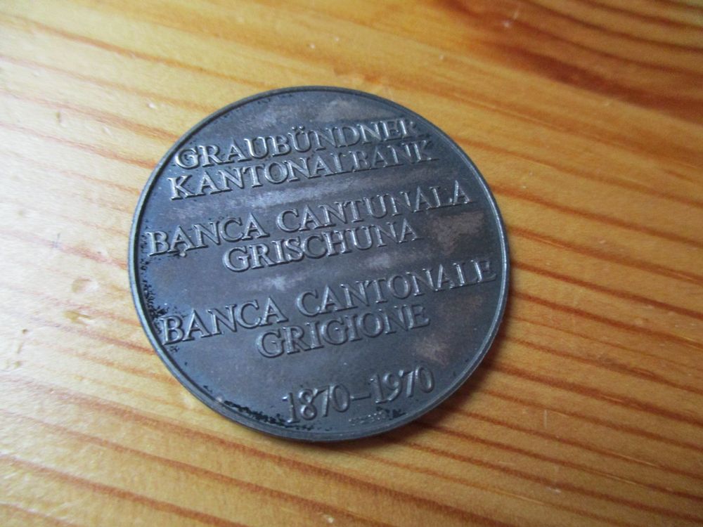 Graubünden Kantonalbank 1870-1970 | Kaufen auf Ricardo